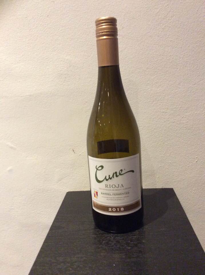 ‘Cune’ Rioja Blanco, Barrel Fermented 2018 – A Time for Wine